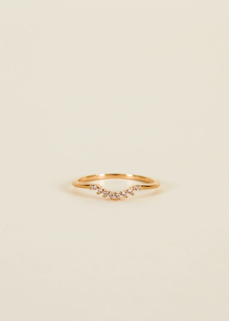 Arched Crown Rings