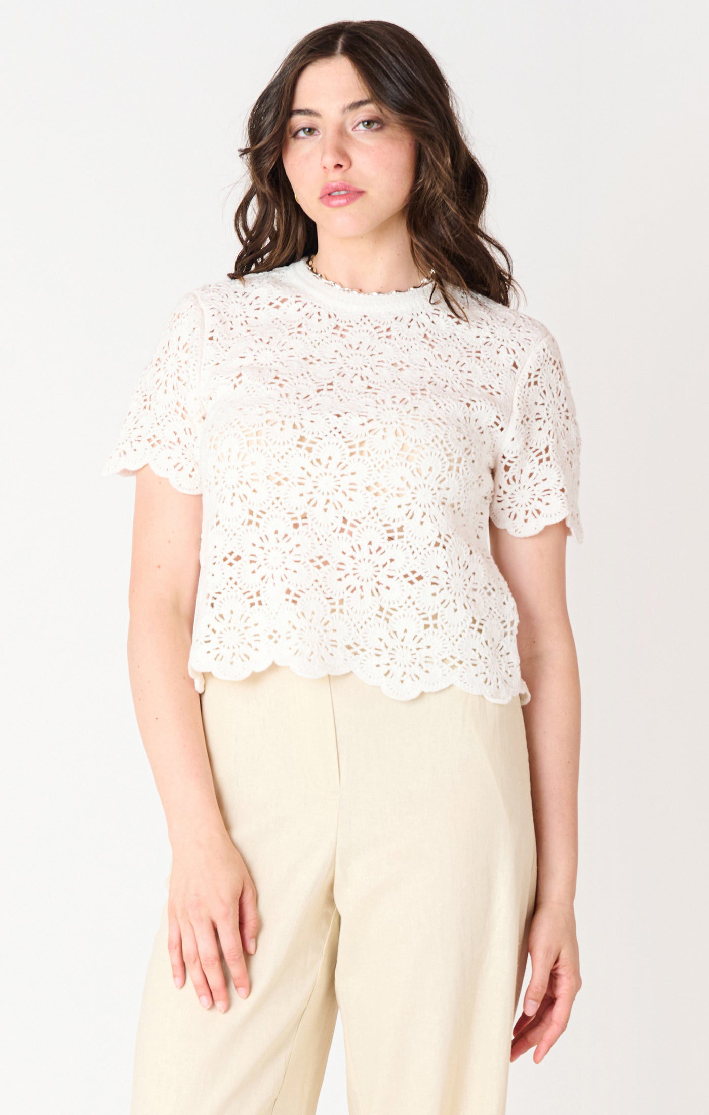 SS CROCHET TOP